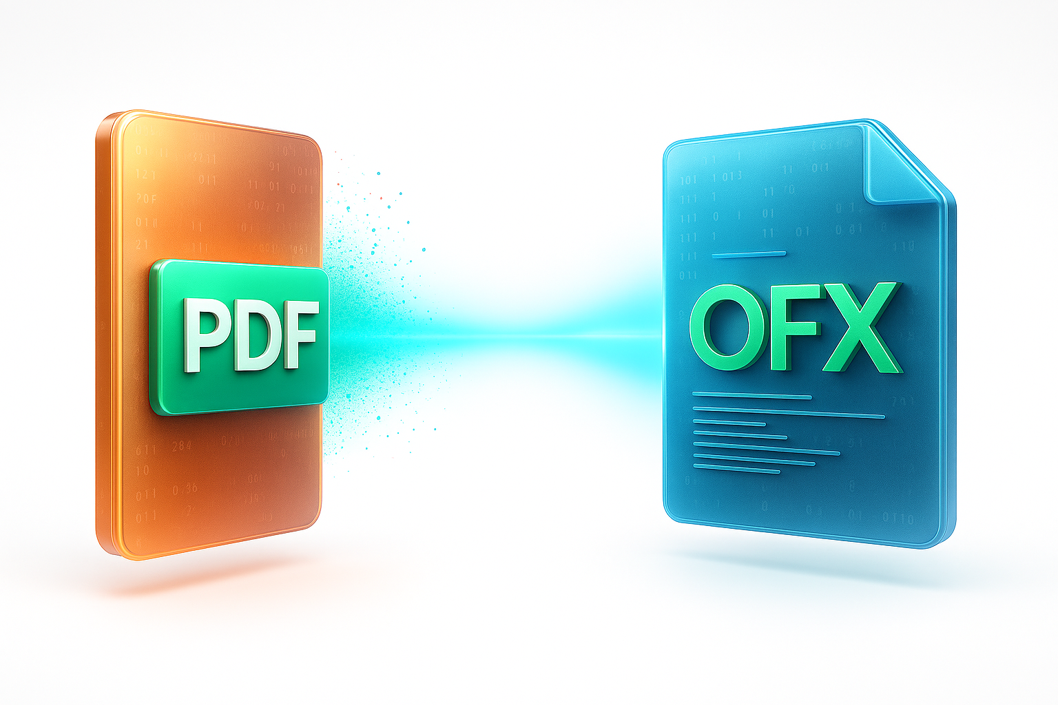 Converta PDF em OFX Online | Extraia Dados Bancários com Segurança